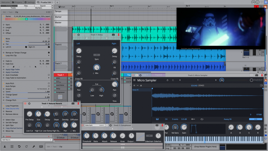 Waveform Free 13, el nuevo DAW gratuito de Tracktion, ya está disponible para Windows, macOS y ...